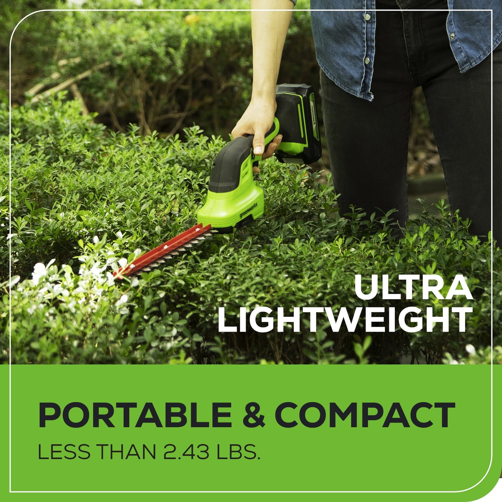 24V Shear Shrubber (Tool Only) | Greenworks Tools