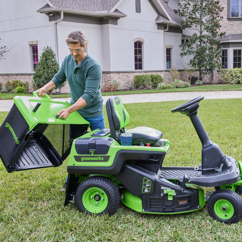 30" Residential Riding Mower Bagging Kit | Greenworks Tools
