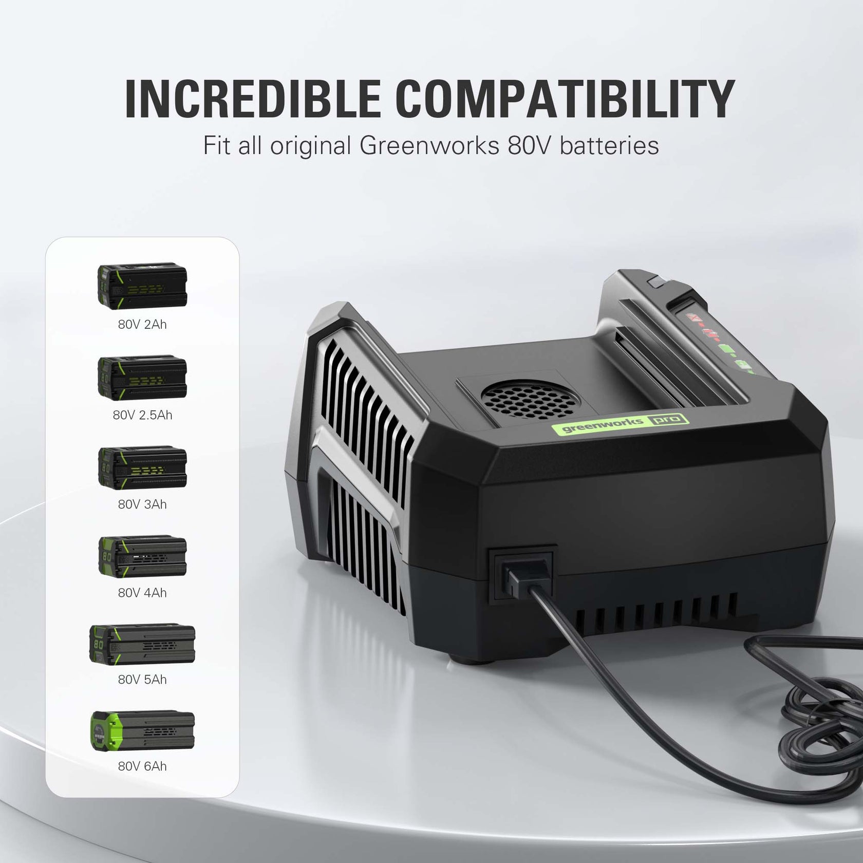 80V 6Ah Battery Charger