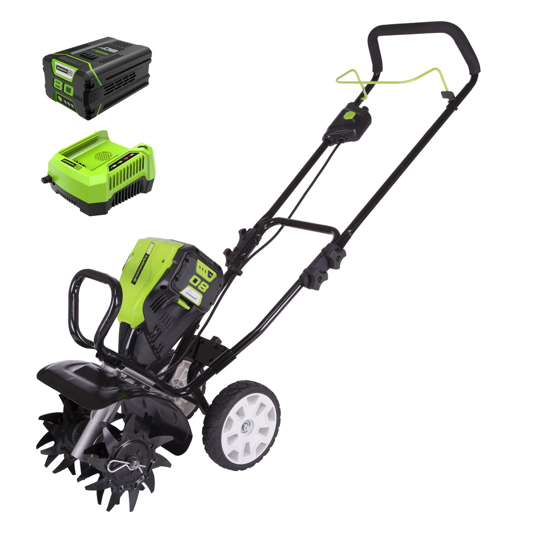 Electric Dethatchers, Cultivators, and Tillers | Greenworks Tools