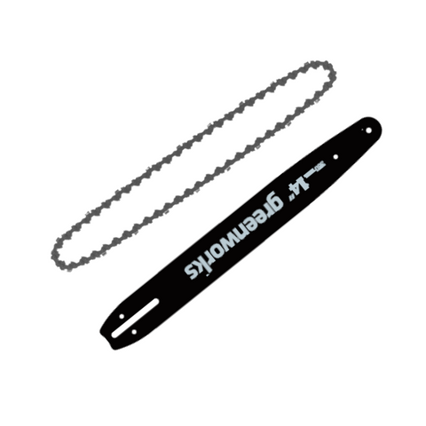 14" Chainsaw Chain and Bar Combo Kit .050" Gauge | Greenworks Tools