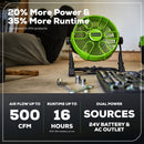 24V Cordless Battery Fan (Tool Only) | Greenworks Tools