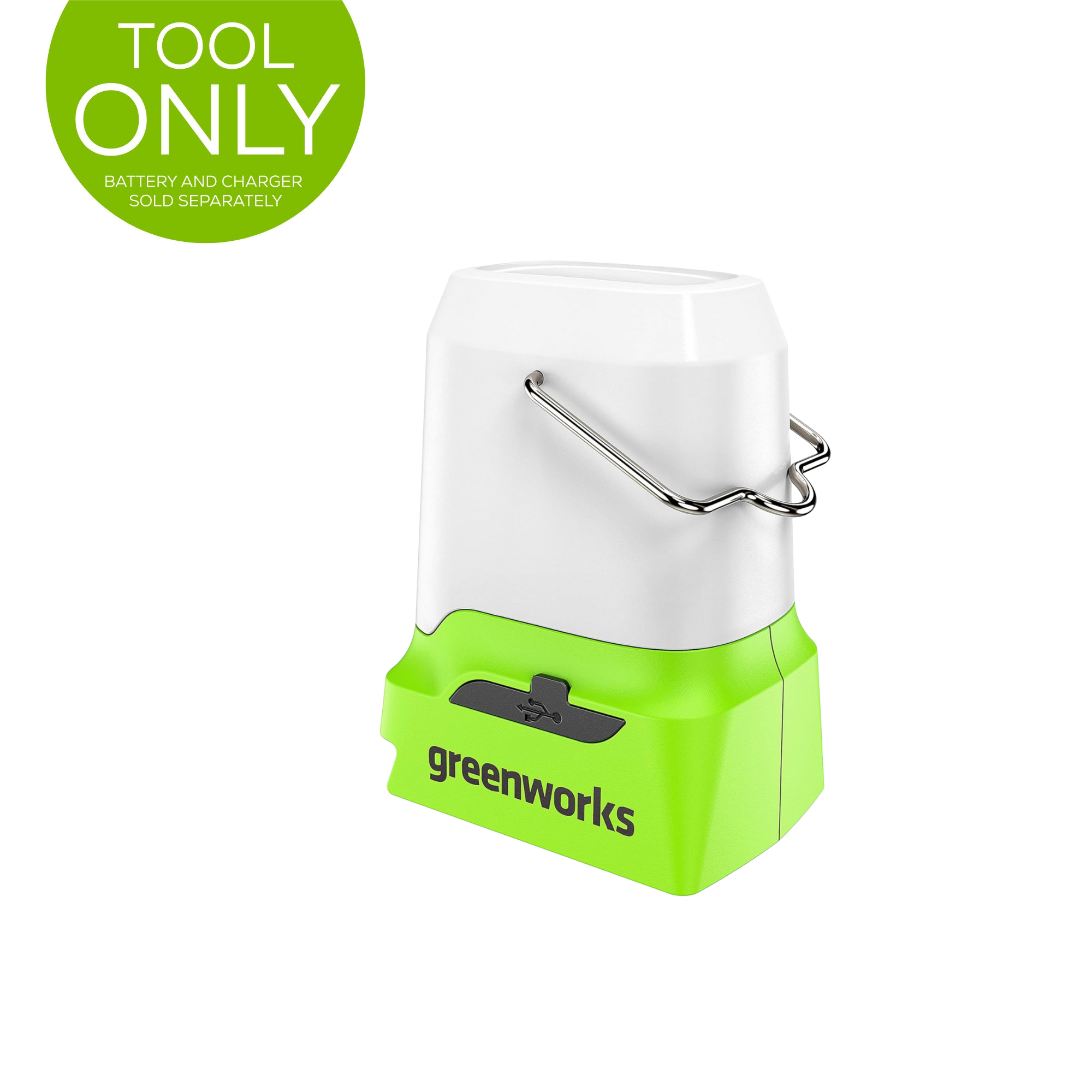 24V Cordless 500 Lumen Lantern (Tool Only) | Greenworks Tools