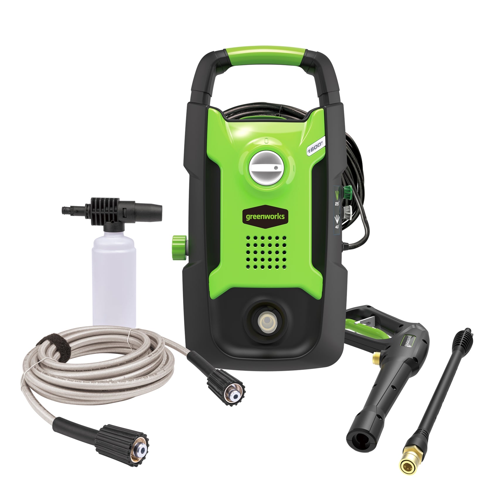 OPEN BOX 1600 PSI GEN 2 1.2 GPM Cold Water Electric Pressure Washer ...