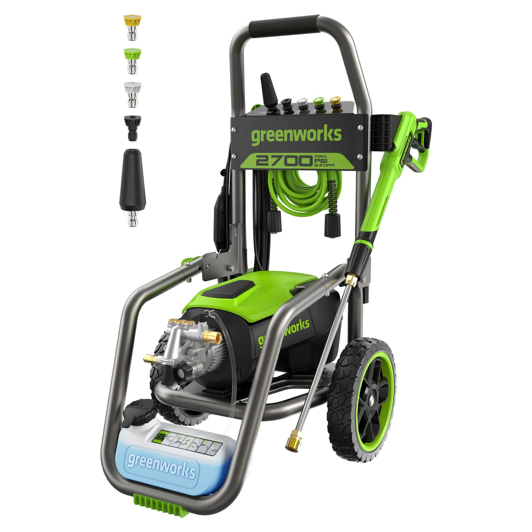 Electric Pressure Washers - Battery Powered & Corded | Greenworks Tools