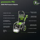3000-PSI 2.0 GPM Pressure Washer(Gen 2) | Greenworks Tools