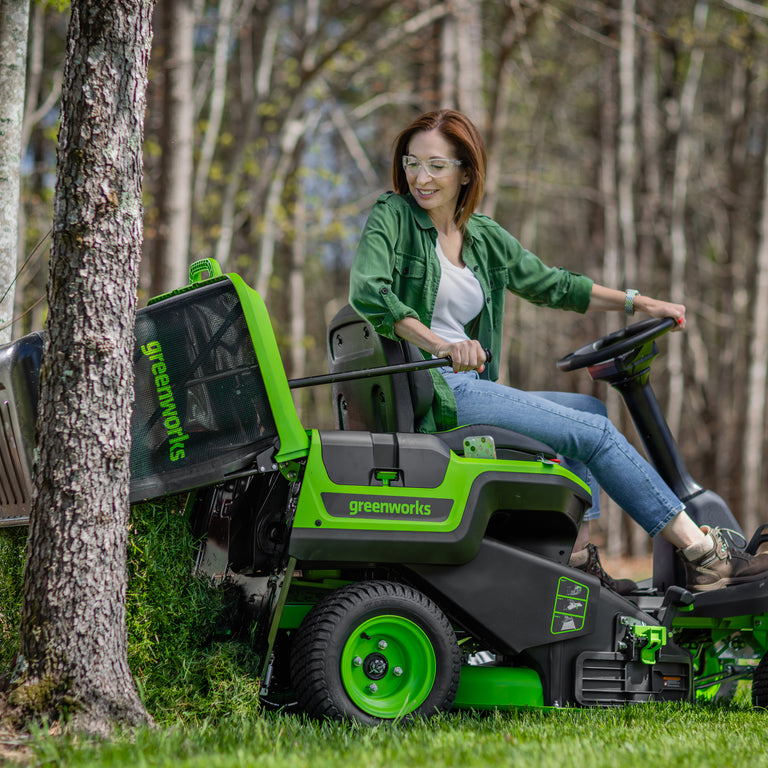 30" Residential Riding Mower Bagging Kit | Greenworks Tools