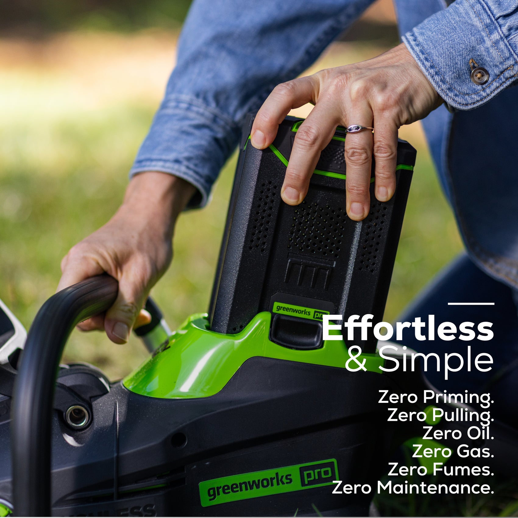 80V 16-Inch Cordless Brushless Chainsaw | Greenworks Tools