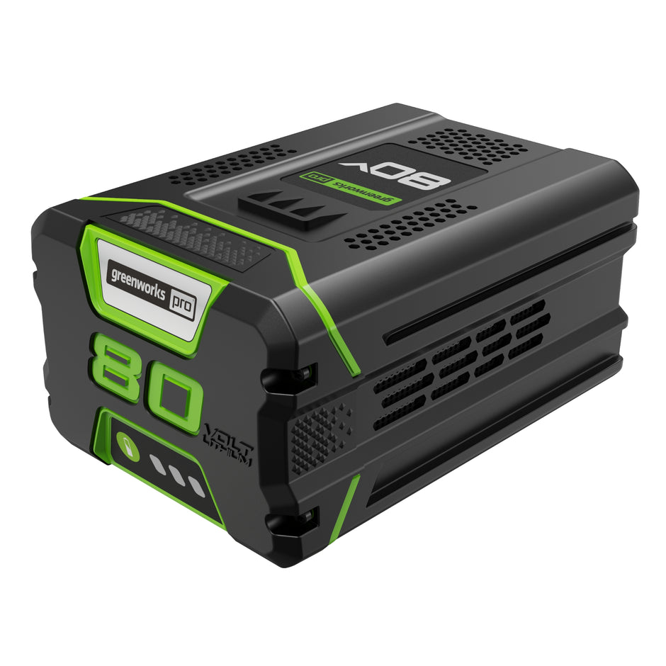 80V 24" Cordless Battery Two-Stage Snow Blower W/ Two (2) 5.0 Ah ...