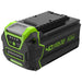 40V 4.0 Ah Lithium Ion Battery | Greenworks Tools