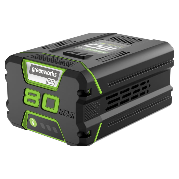 80V 21" 4-in-1 Self-Propelled Lawn Mower w/ 4.0Ah Battery | Greenworks ...