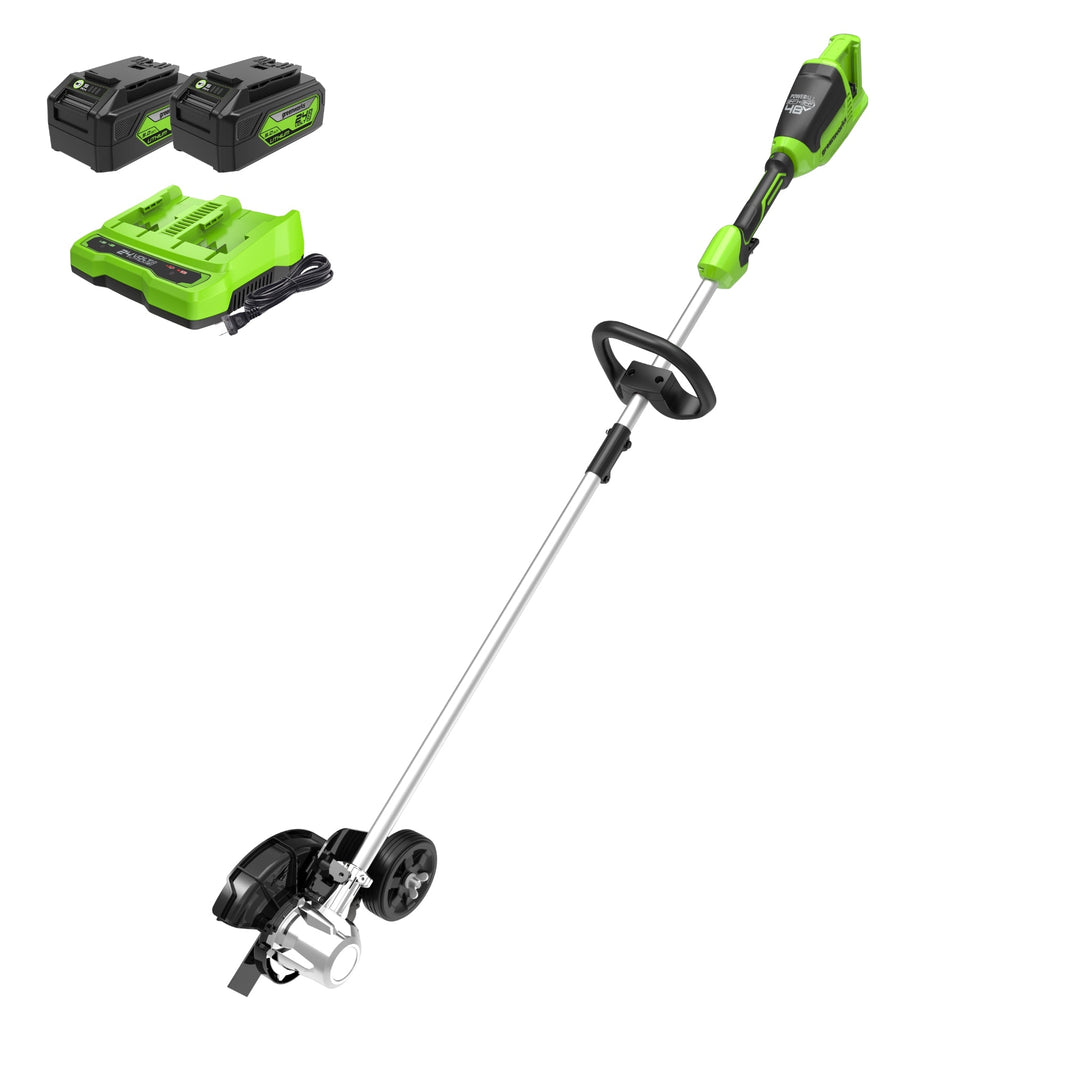 40V 8" Cordless Battery Edger W 4.0 Ah Battery & Charger | Greenworks Tools
