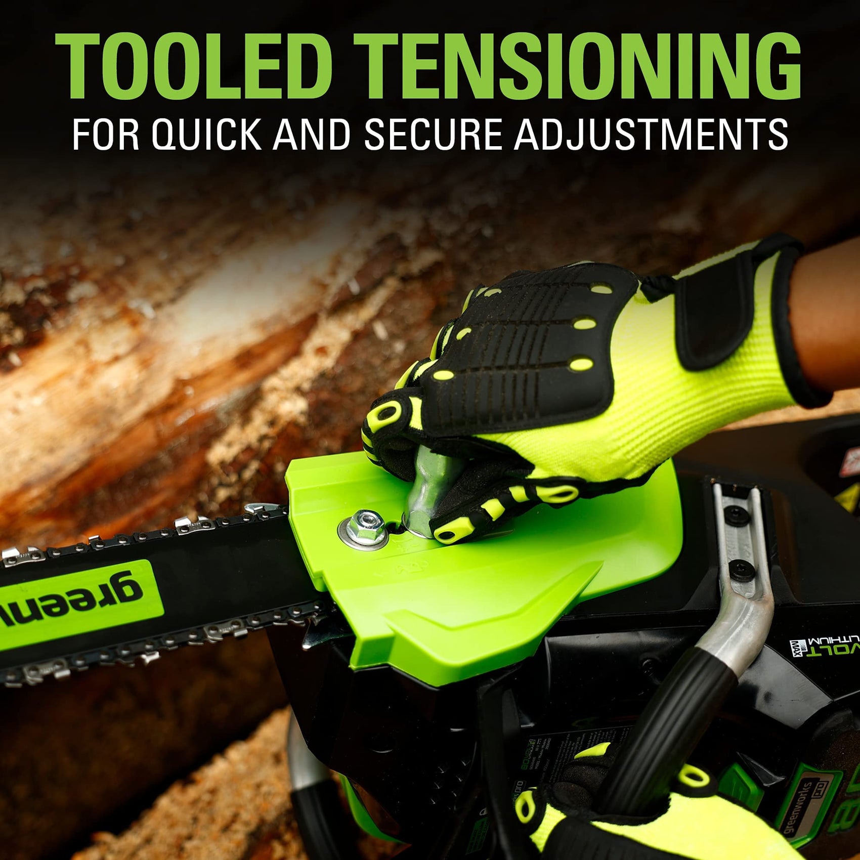 80V 18-Inch Cordless Chainsaw (Tool Only) | Greenworks Tools