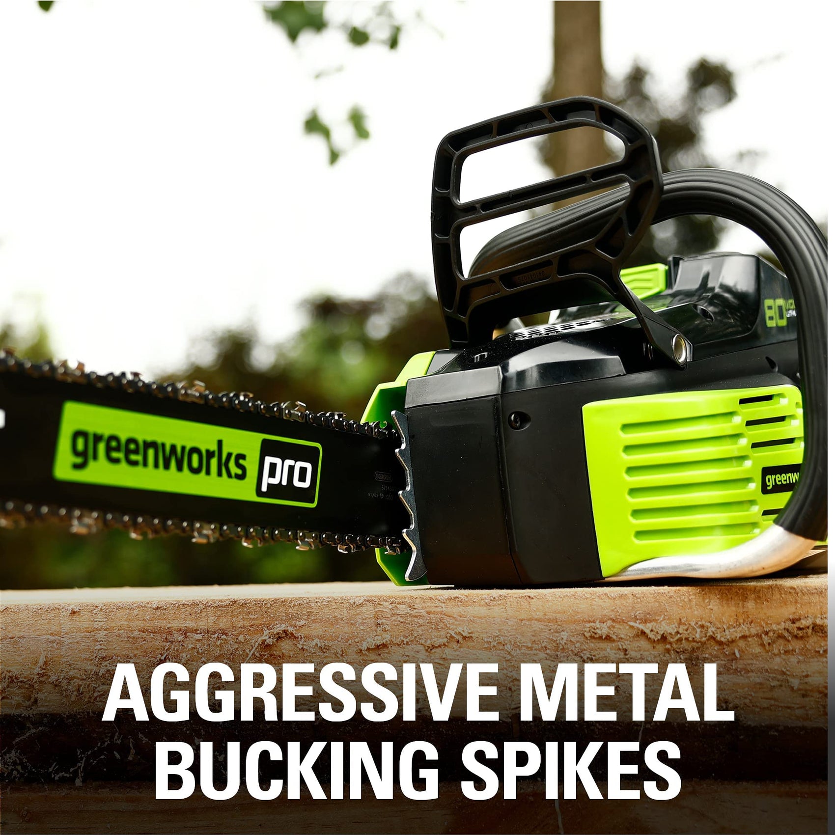 80V 18-Inch Cordless Chainsaw (Tool Only) | Greenworks Tools