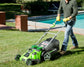 40V 20" Cordless Battery Dual Blade Push Lawn Mower | Greenworks Tools