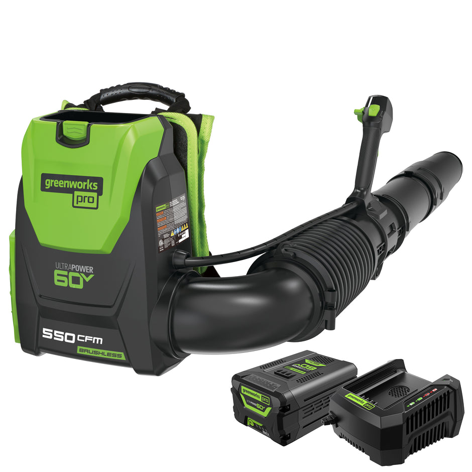 REFURBISHED 80V 800 Cfm Brushless Leaf Blower W/ 2.5Ah Battery ...