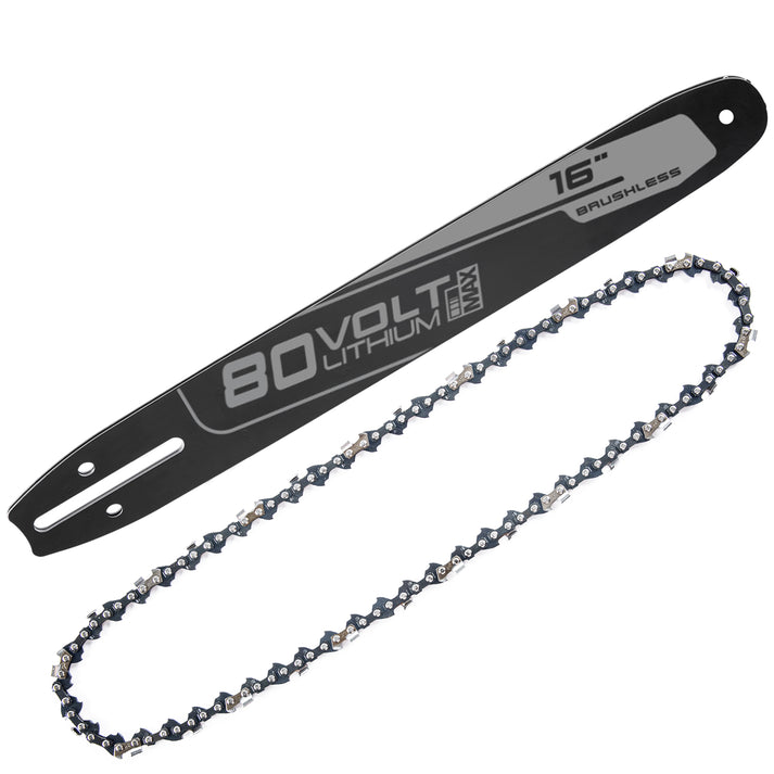 16-Inch Chain & Bar for 80V Chainsaws | Greenworks Tools